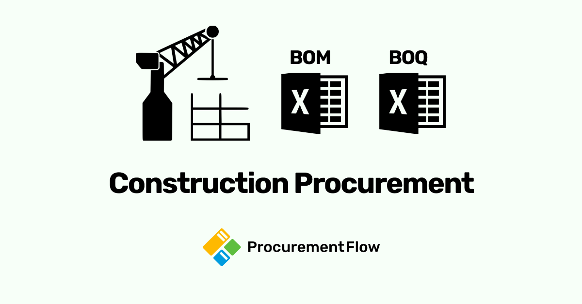Construction Procurement Software - with Source-to-Pay process